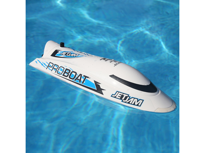 Proboat Jet Jam RTR (balta) | cyborgshop.lt
