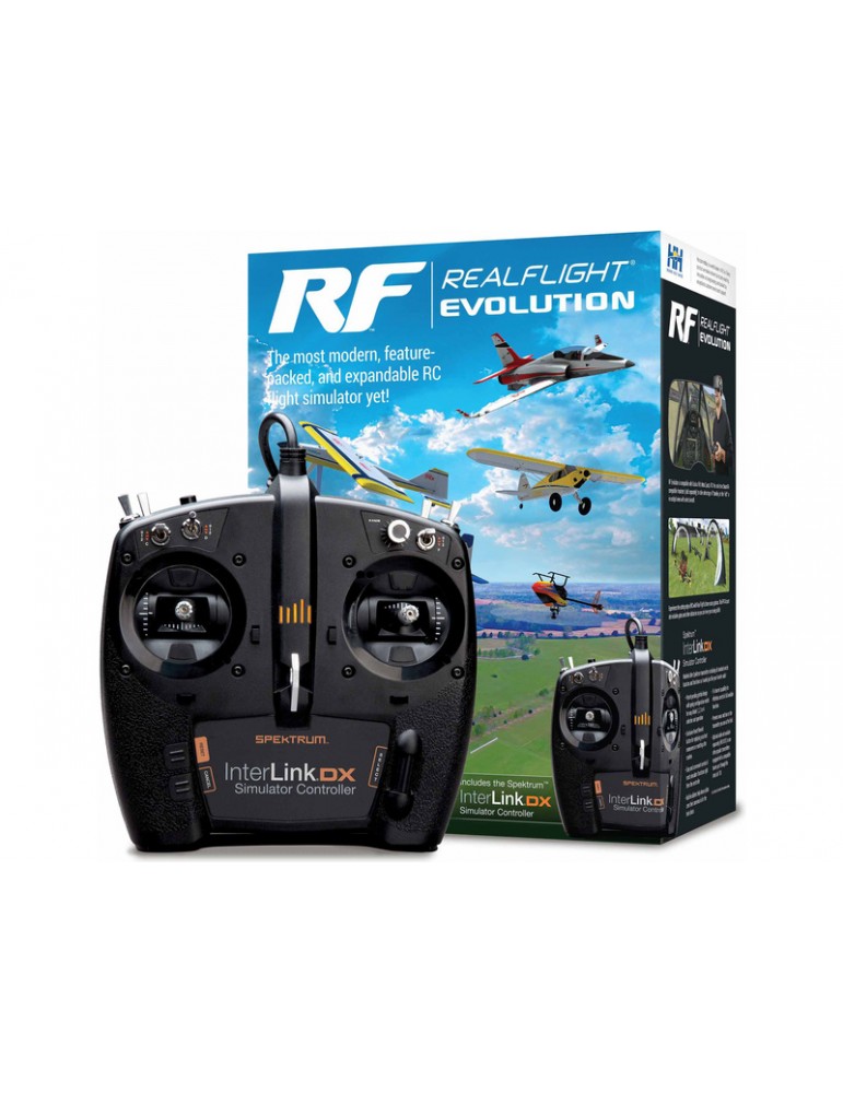 RealFlight Evolution RC skrydžio simuliatorius | CyborgShop