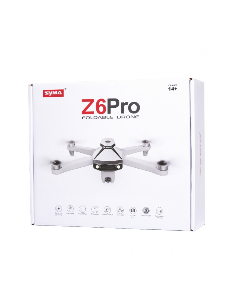 Dronas RC Syma Z6PRO GPS 4K 5G Wifi FPV 2,4GHz | cyborgshop.lt