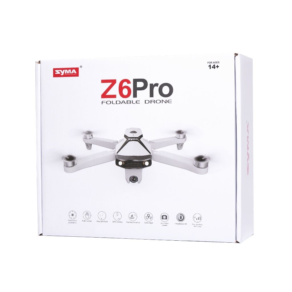 Dronas RC Syma Z6PRO GPS 4K 5G Wifi FPV 2,4GHz | cyborgshop.lt