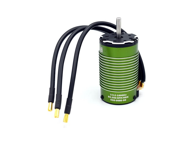 Castle Motor 1512 1800Kv Sensored w/ connectors 4.0mm