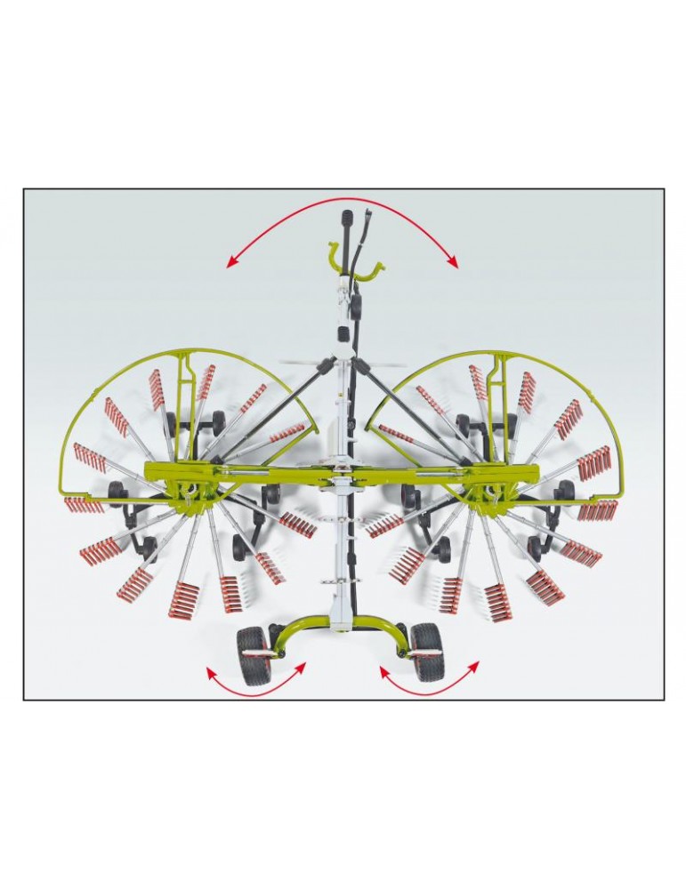 Wiking Claas Liner 2600 1:32 with Swather