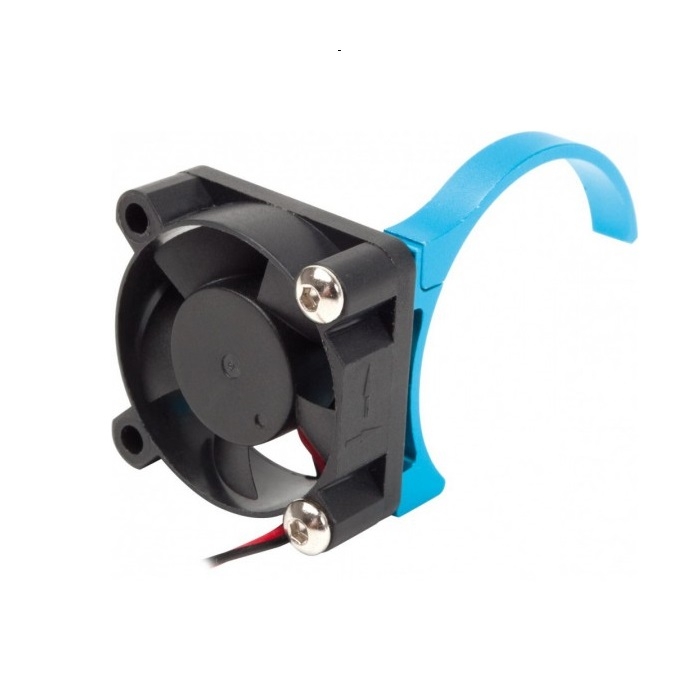 Motor Fan 30x30mm + Aluminium Clamp | cyborgshop.lt