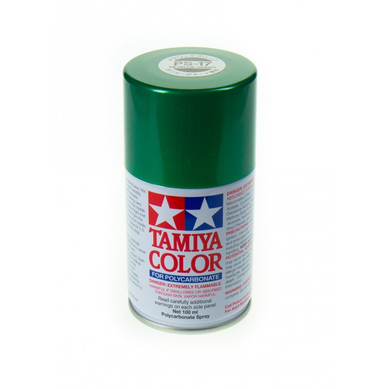 Tamiya Lexan purškiami dažai - Metallic Green | cyborgshop.lt