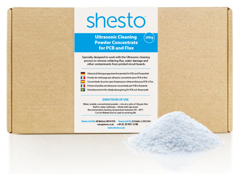 Shesto Ultrasonic Cleaning Powder for PCB 200g