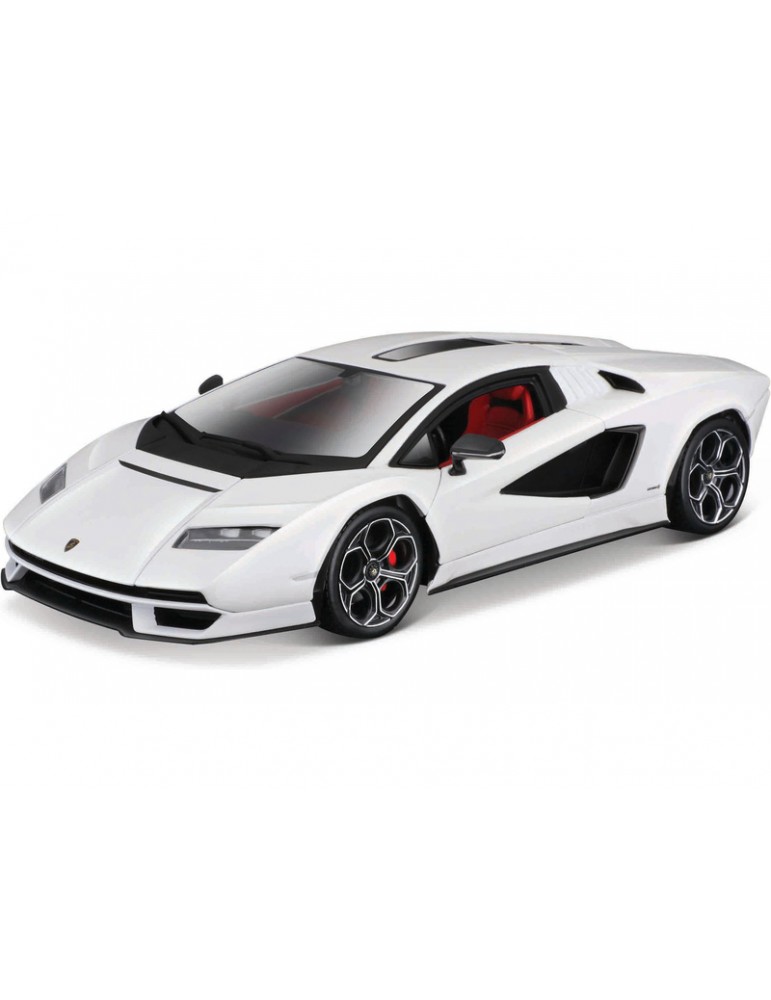 Bburago Lamborghini Countach LPI 800-4 1:24 White | cyborgshop.lt