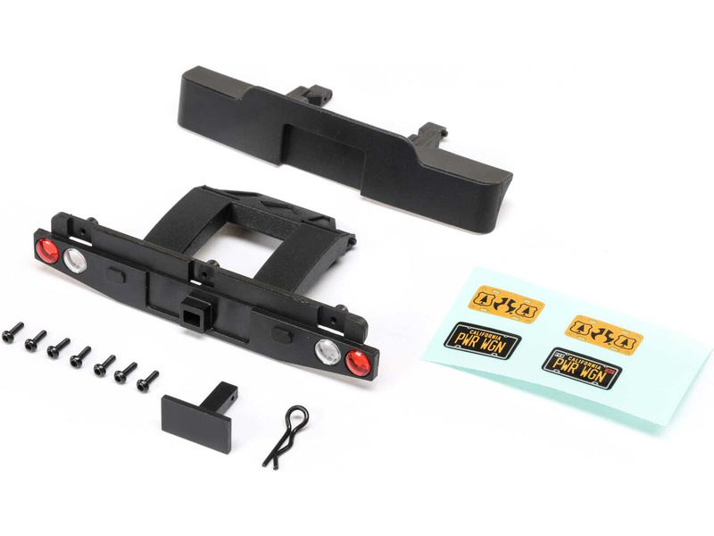 Axial Bumper Set: SCX24 Dodge Power Wagon