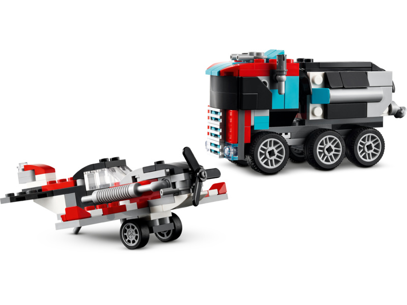 LEGO Creator - Flatbed Truck with Helicopter