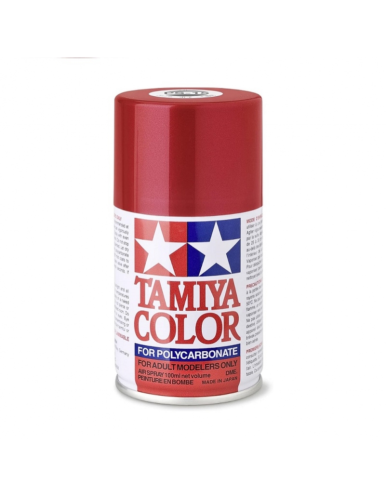 Tamiya Lexan purškiami dažai - Metallic RED, PS-15 | cyborgshop.lt