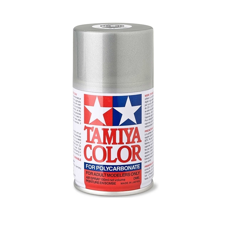 Tamiya Lexan purškiami dažai - Translucent Silver, PS-36 | cyborgshop.lt