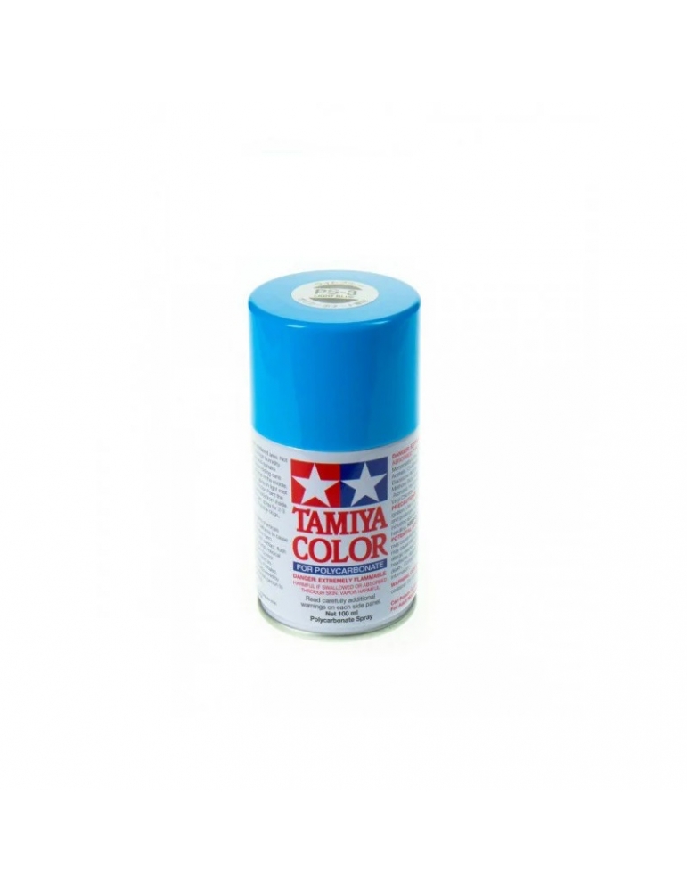 Tamiya Lexan purškiami dažai - Light blue, PS-3 | cyborgshop.lt