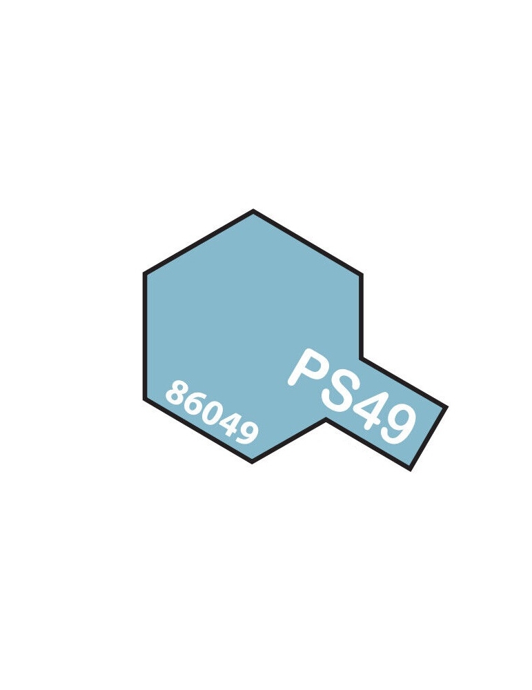 Tamiya purškiami dažai Sky blue anodised aluminum PS-49 | cyborgshop.lt