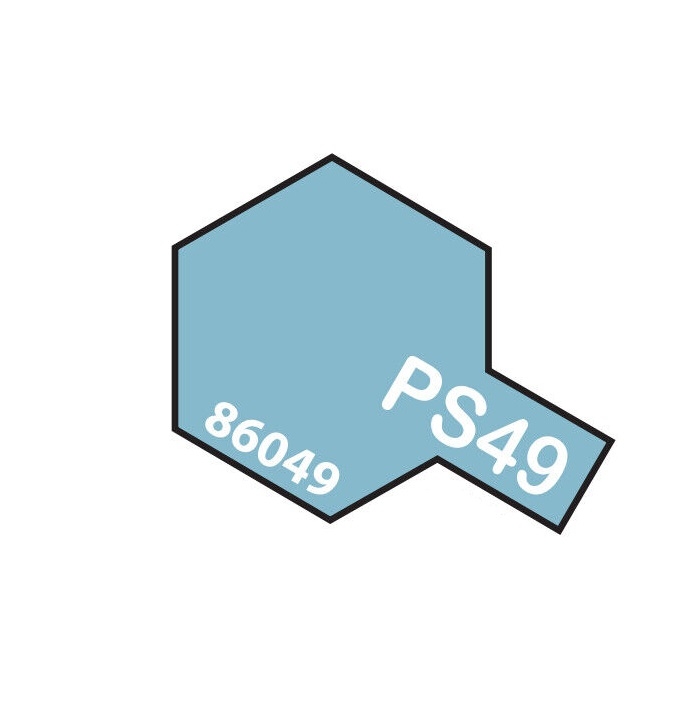 Tamiya purškiami dažai Sky blue anodised aluminum PS-49 | cyborgshop.lt