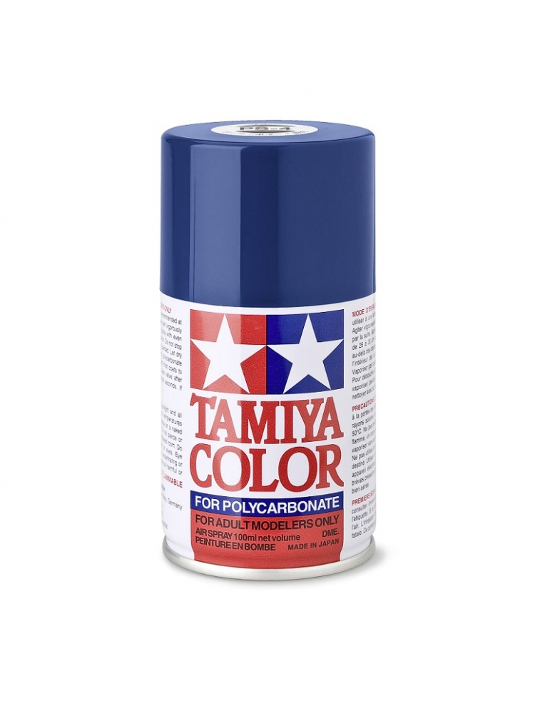 Tamiya Lexan purškiami dažai - Blue, PS-4 | cyborgshop.lt