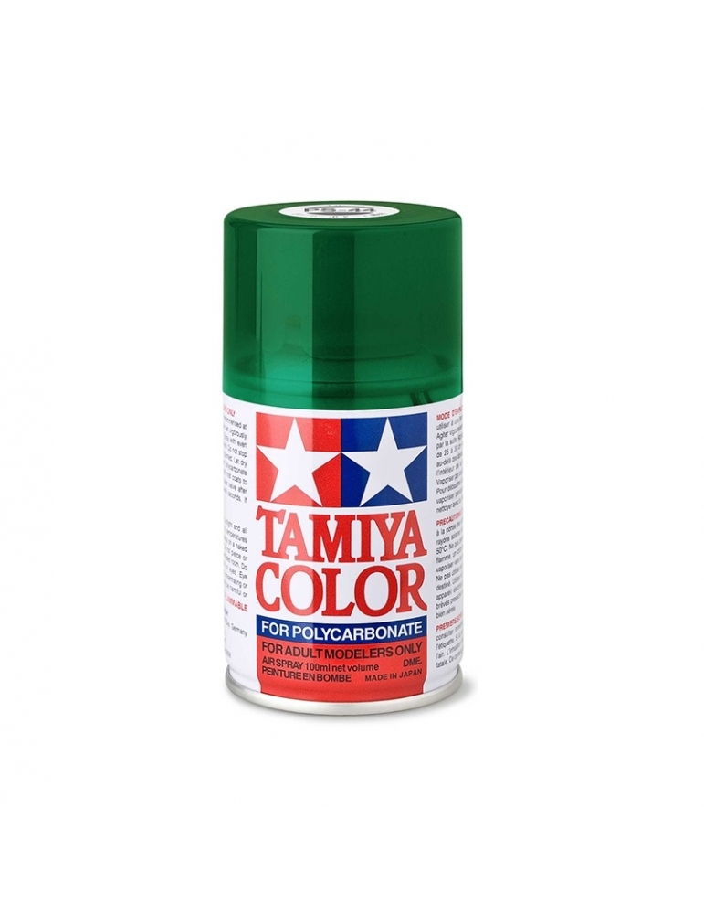 Tamiya PS-44 dažai Translucent Green RC kėbulams | CyborgShop