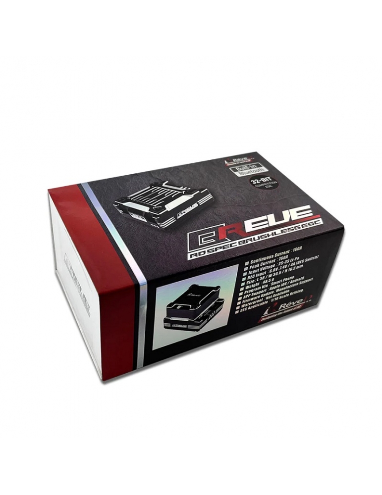 Reve D Drift Spec ESC BREVE Brushless - Aukščiausios kokybės RC drift ESC