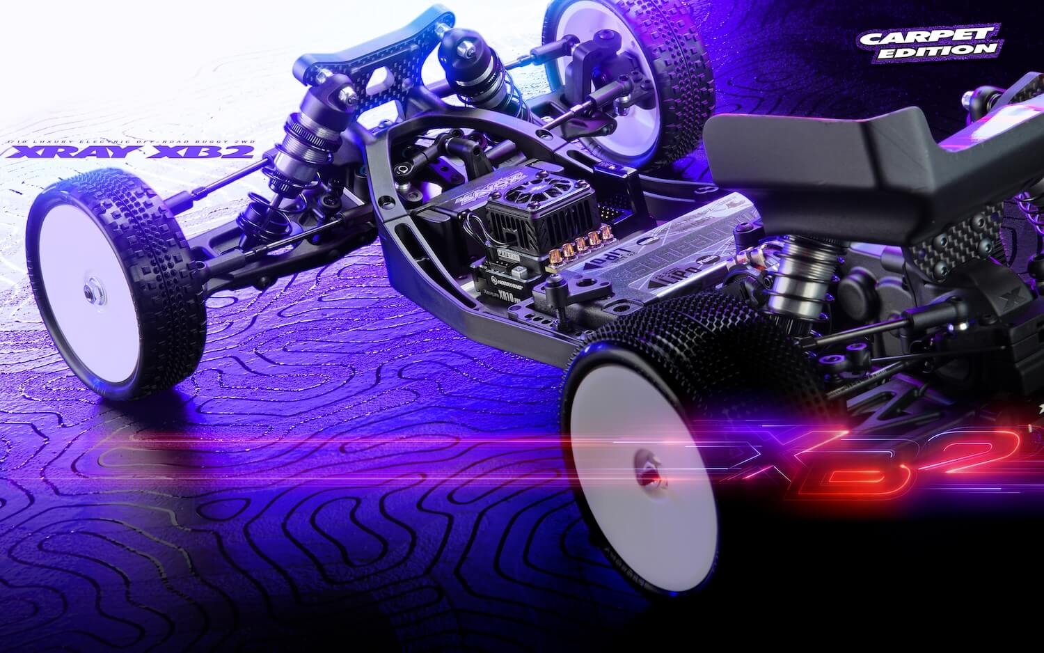 XRAY XB2C'24 2WD 1/10 Electric Off-Road Car (Carpet Edition ...