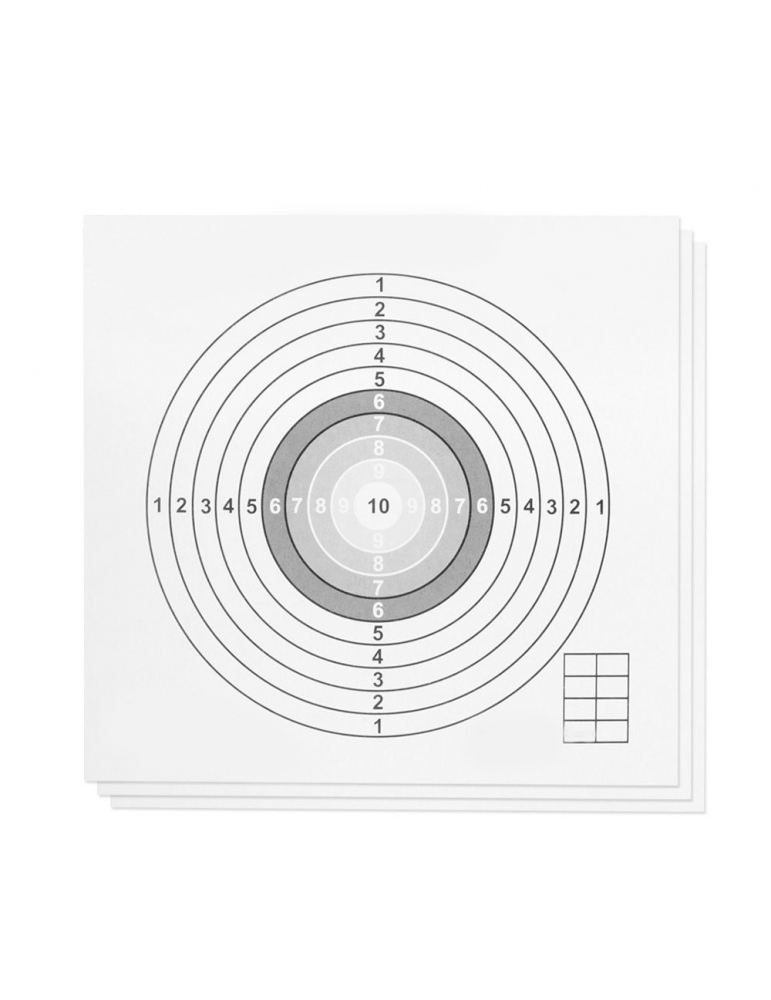 Universalus šaudymo taikinys 140 x 140 mm 100 vnt. | cyborgshop.lt