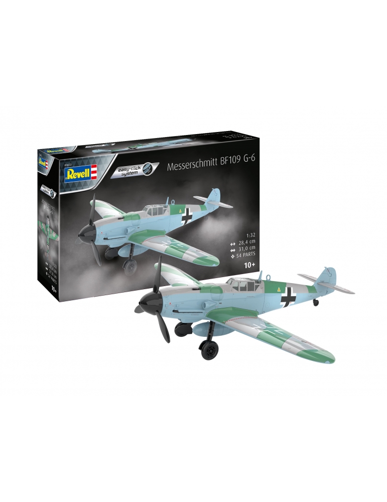 Revell Messerschmitt Bf109G-6 (easy-click) 1/32, 03653 | cyborgshop.lt