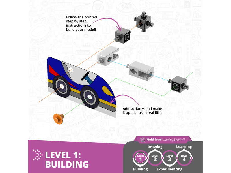 Engino konstruktorius - How does inertia work | cyborgshop.lt