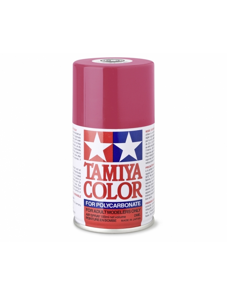 Tamiya PS-33 purškiami dažai Cherry Red RC kėbulams | CyborgShop