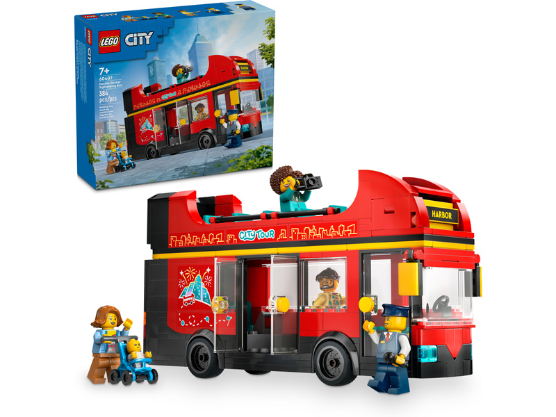 LEGO City - Red Double-Decker Sightseeing Bus