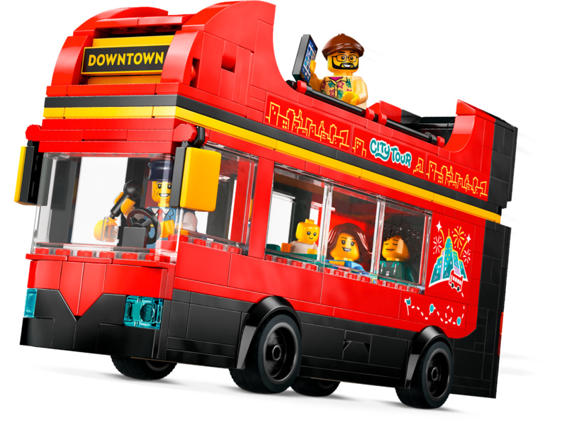 LEGO City - Red Double-Decker Sightseeing Bus