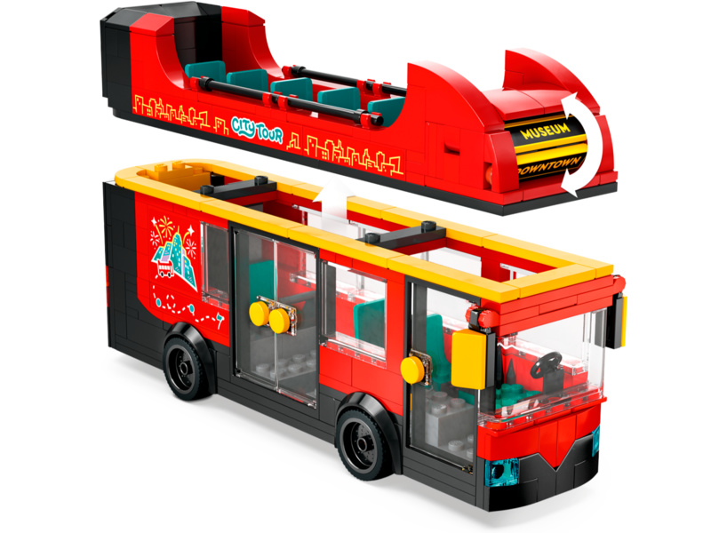 LEGO City - Red Double-Decker Sightseeing Bus