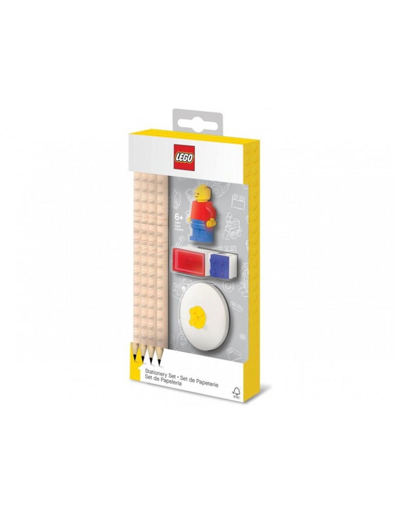 LEGO Stationery Set with Minifigure