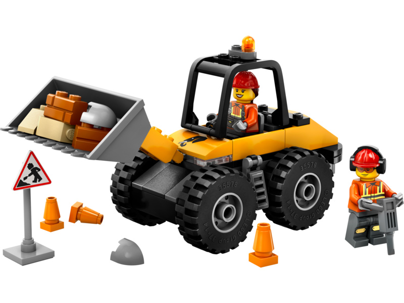LEGO City - Yellow Construction Wheel Loader