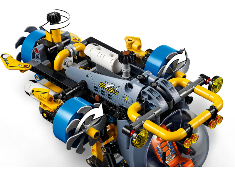 LEGO Technic giliavandenis tyrimų povandeninis laivas 42120