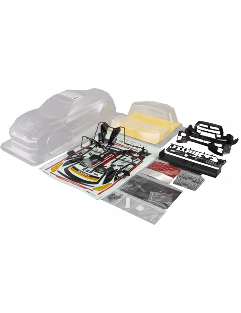 Killerbody kėbulas Gainer Tanax GT-R Nismo R35 1:10 skaidrus