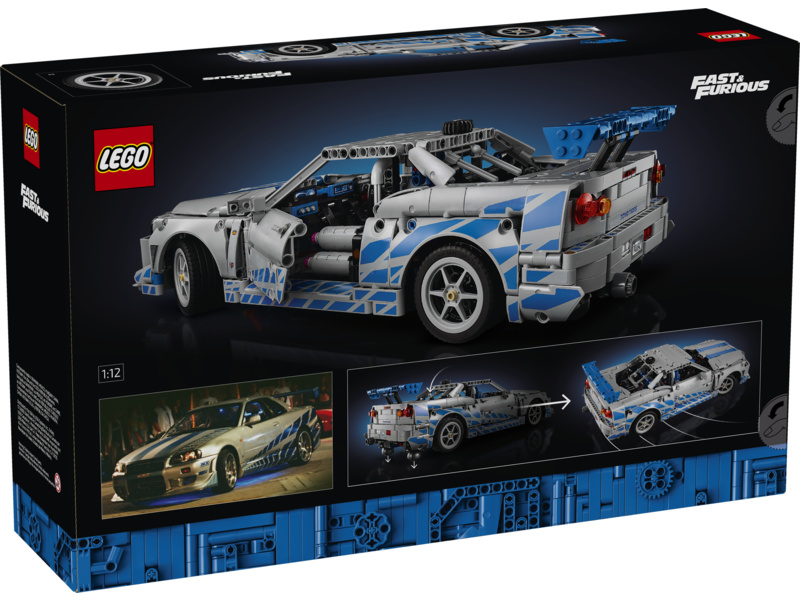 LEGO Technic - 2 Fast 2 Furious Nissan Skyline GT-R (R34) Car