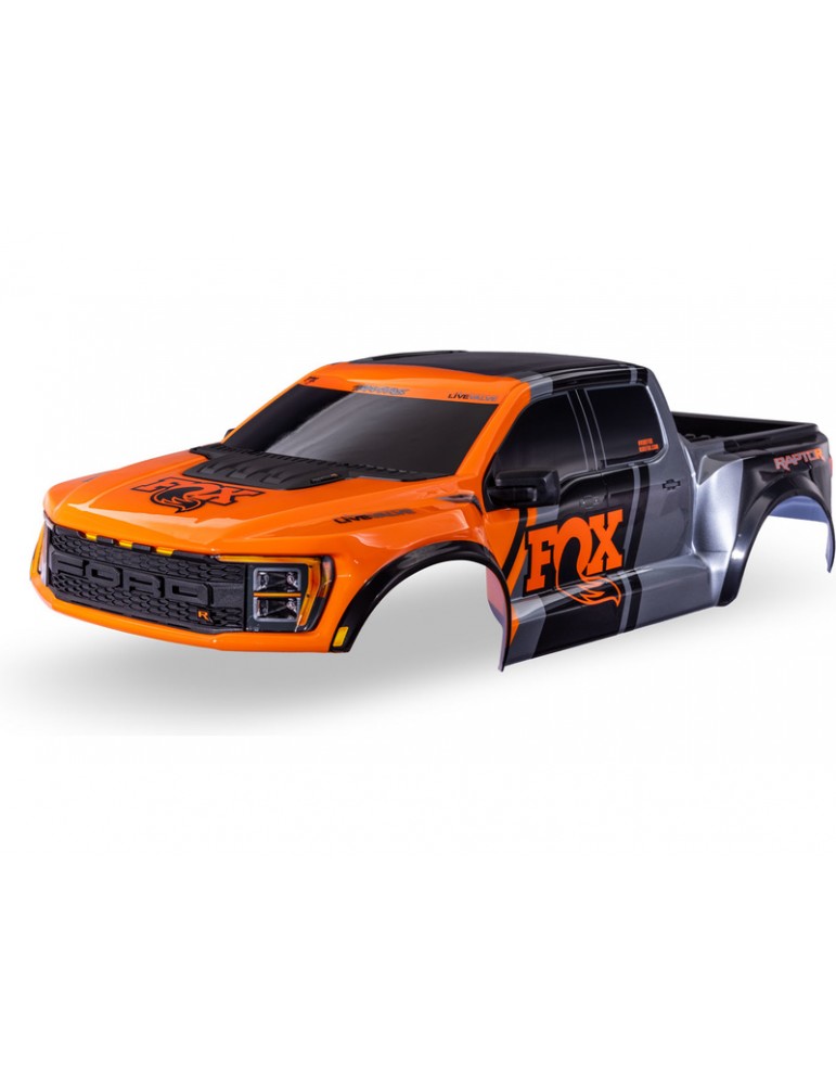Traxxas Ford Raptor R Fox Edition pilnas RC kėbulas | CyborgShop