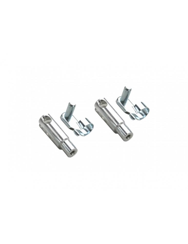Aluminium Clevis Heavy Duty w/ Safety Clip M3 (2)