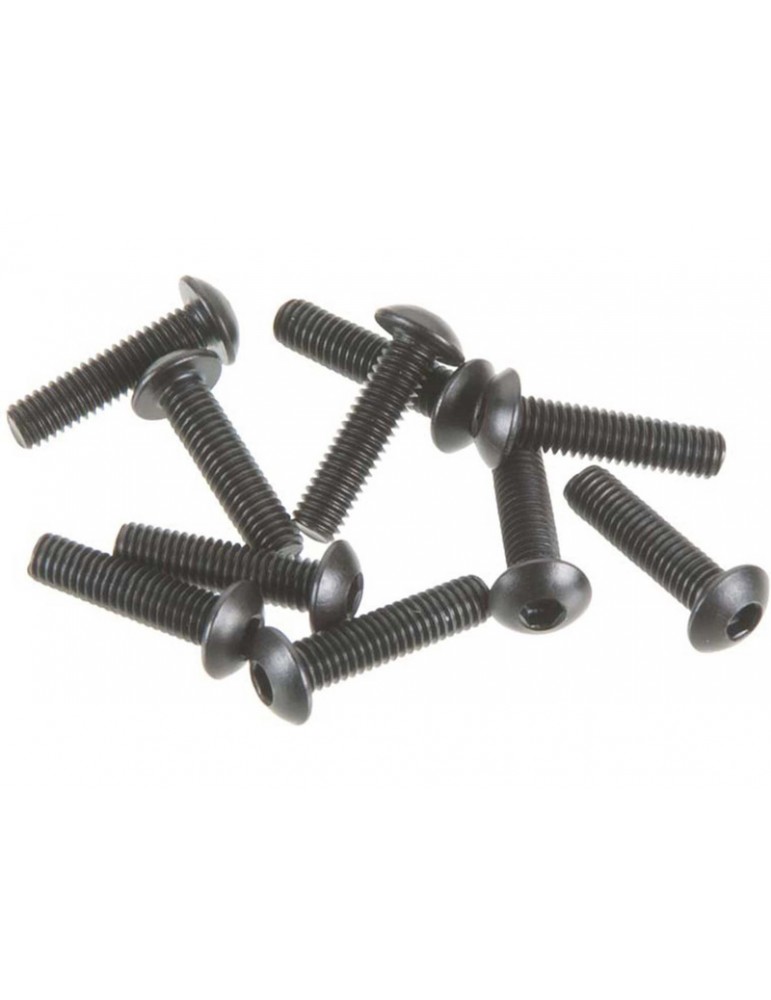 Axial Screw Hex Socket M3x12mm Button Head (10)