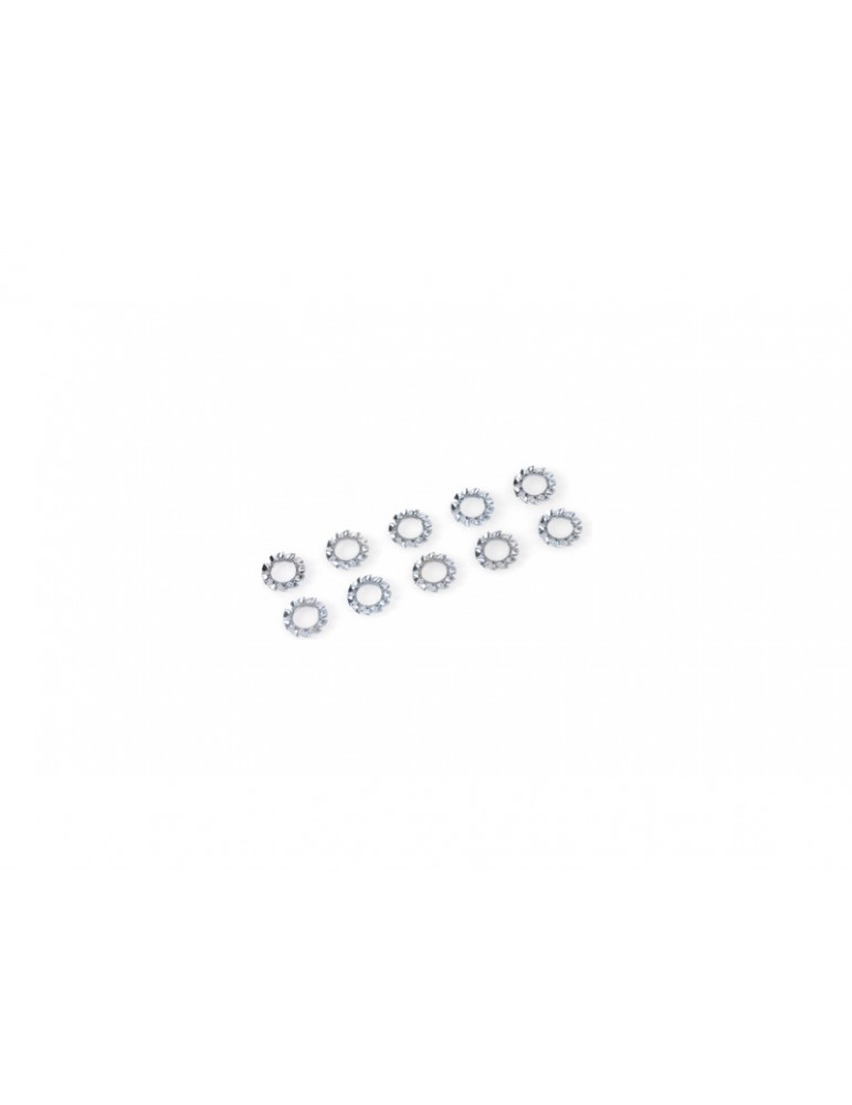 Locking Washer M3 Galvanized Steel (10)