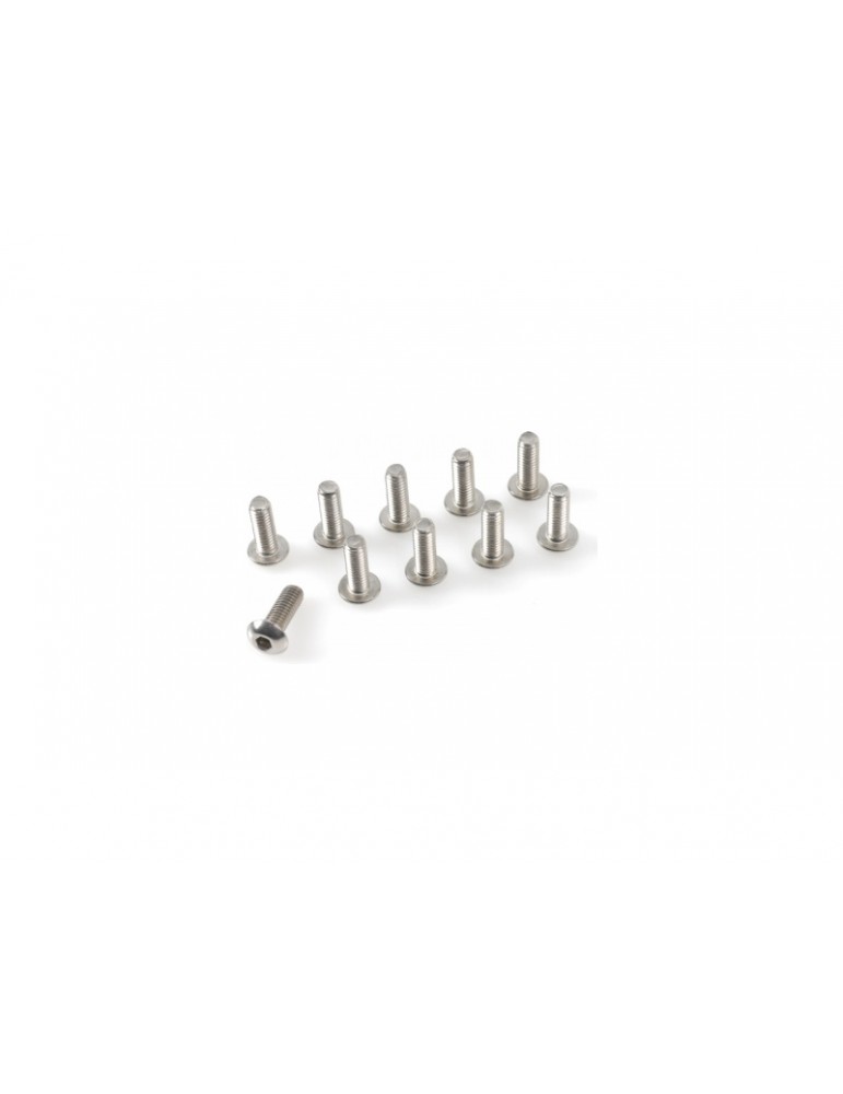 Screw Hex Button Head M3x20 Inox (10)