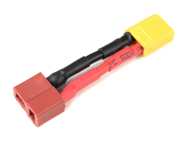 Power Adapter Lead Deans Female - XT-30 Female 14AWG | cyborgshop.lt