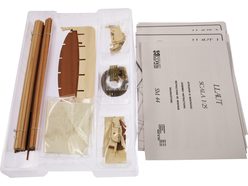 COREL Llaut fishing boat 1:25 kit