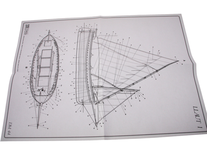 COREL Llaut fishing boat 1:25 kit