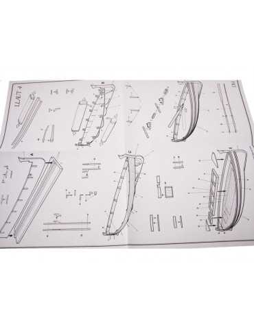 COREL Llaut fishing boat 1:25 kit