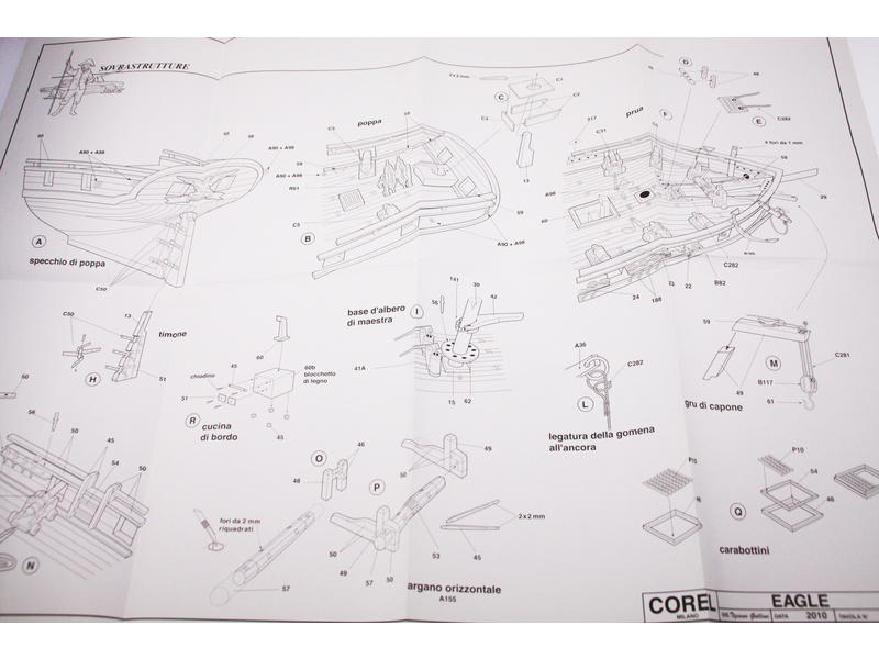 COREL Eagle Brig 1812 1:85 kit