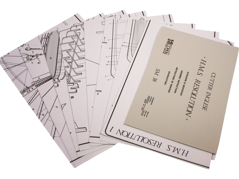 COREL H.M.S. Resolution 1700 1:50 kit