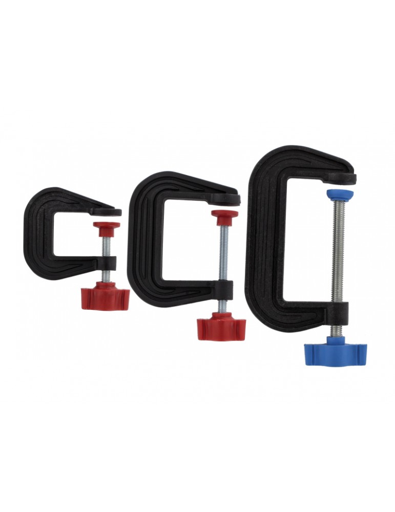 Modelcraft G Clamp (Set 3pcs)
