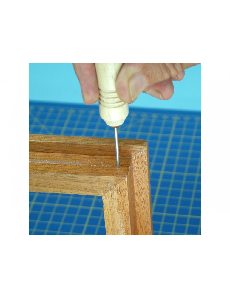 Modelcraft Pen Grip Pin Pusher with 100 Brass Pins 0.5x10mm