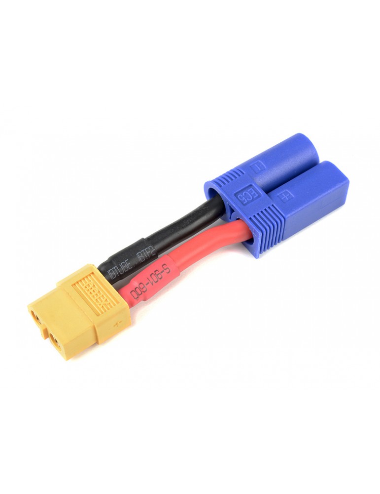 Power Adapter Lead EC5 Female - XT-60 Male 12AWG | cyborgshop.lt