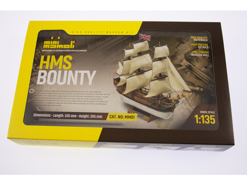 MINI MAMOLI H.M.S. Bounty 1: 135 kit