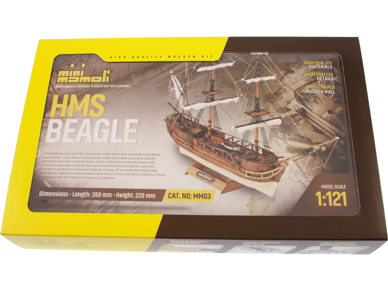 MINI MAMOLI H.M.S. Beagle 1: 121 kit