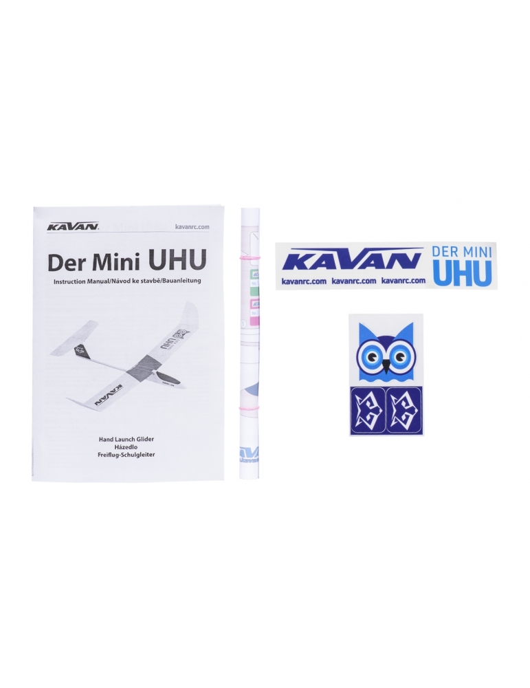 Kavan Der mini UHU Hand Launch Glider 710mm